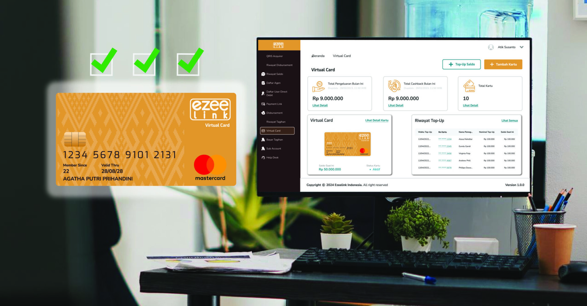 Tips Hemat Anggaran Dengan Pengaturan Limit Pada Virtual Card - Ezeelink